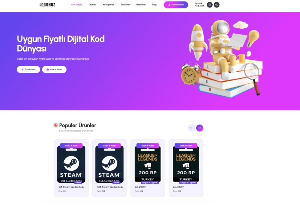 ScriptSatış TR – Hazır PHP Scriptler